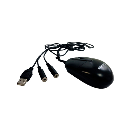 Mouse adaptado com 2 entradas para acionadores - Tecnologia Assistiva